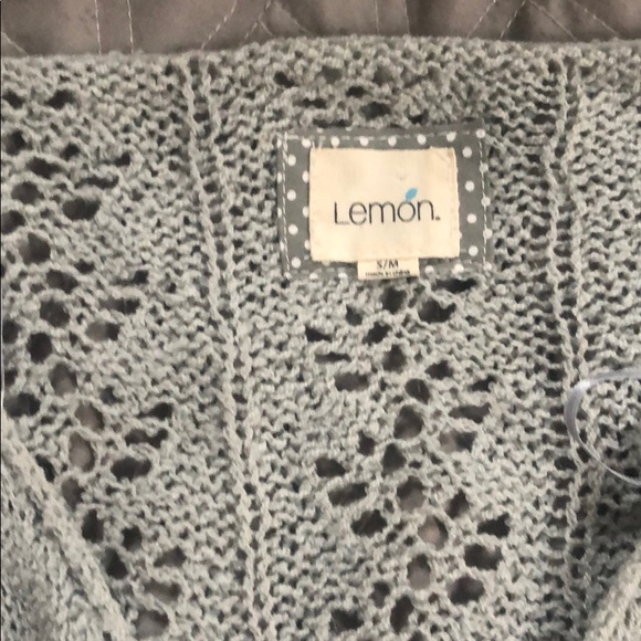 Lemon | Sweaters | Gray Sweater By Lemon Size S | Poshmark